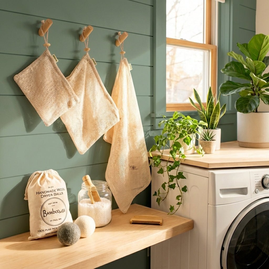 Laundry Essential Set - Zero Waste Laundry Kit | Bamboo Switch®