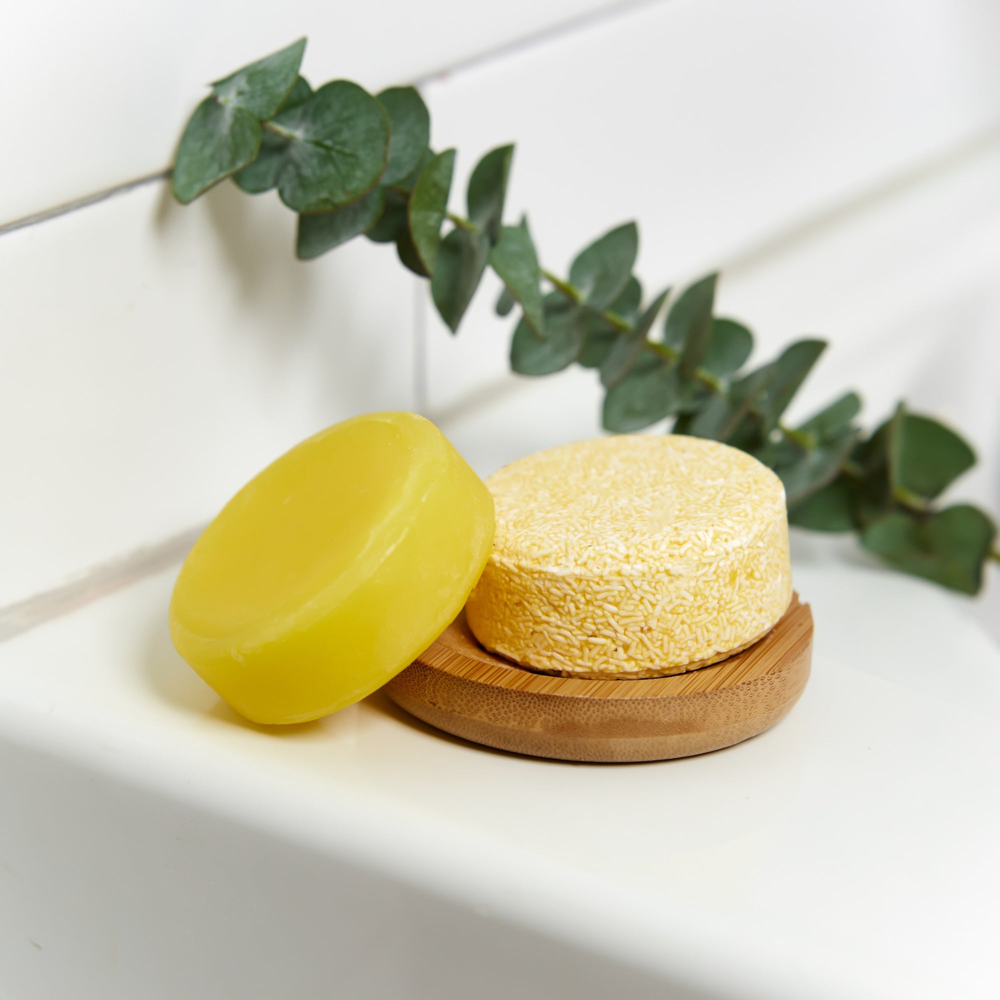 Chamomile Shampoo & Conditioner Bars | Bamboo Switch®