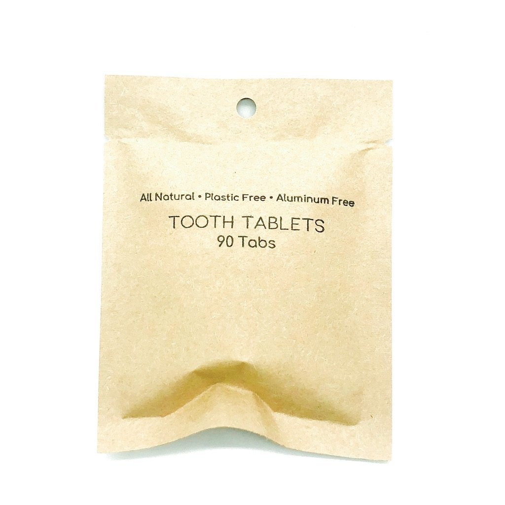Zero Waste All Natural Plastic Free Tooth Tablets | Bamboo Switch®