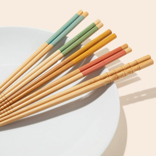 Bamboo Chopsticks | Reusable Sushi Sticks | Bamboo Switch®