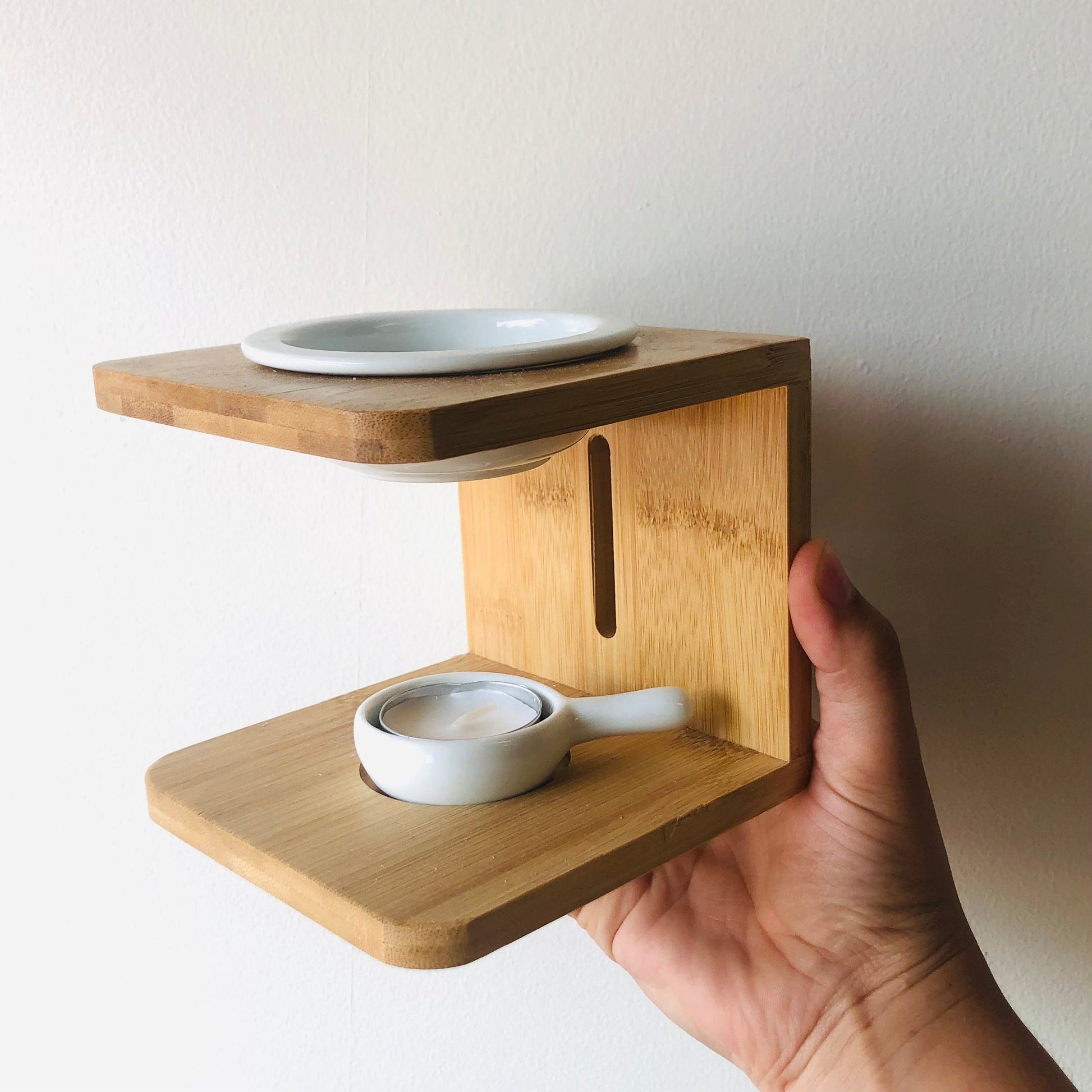 Bamboo Wax Melt Burner Slotted | Bamboo Switch®